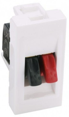 LEGRAND 078750 Program Mosaic hi-fi socket 1m, 2 terminals,