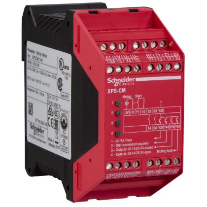 SCHNEIDER XPSUS12AP Preventa biztonsági relé modul, XPSUAF+